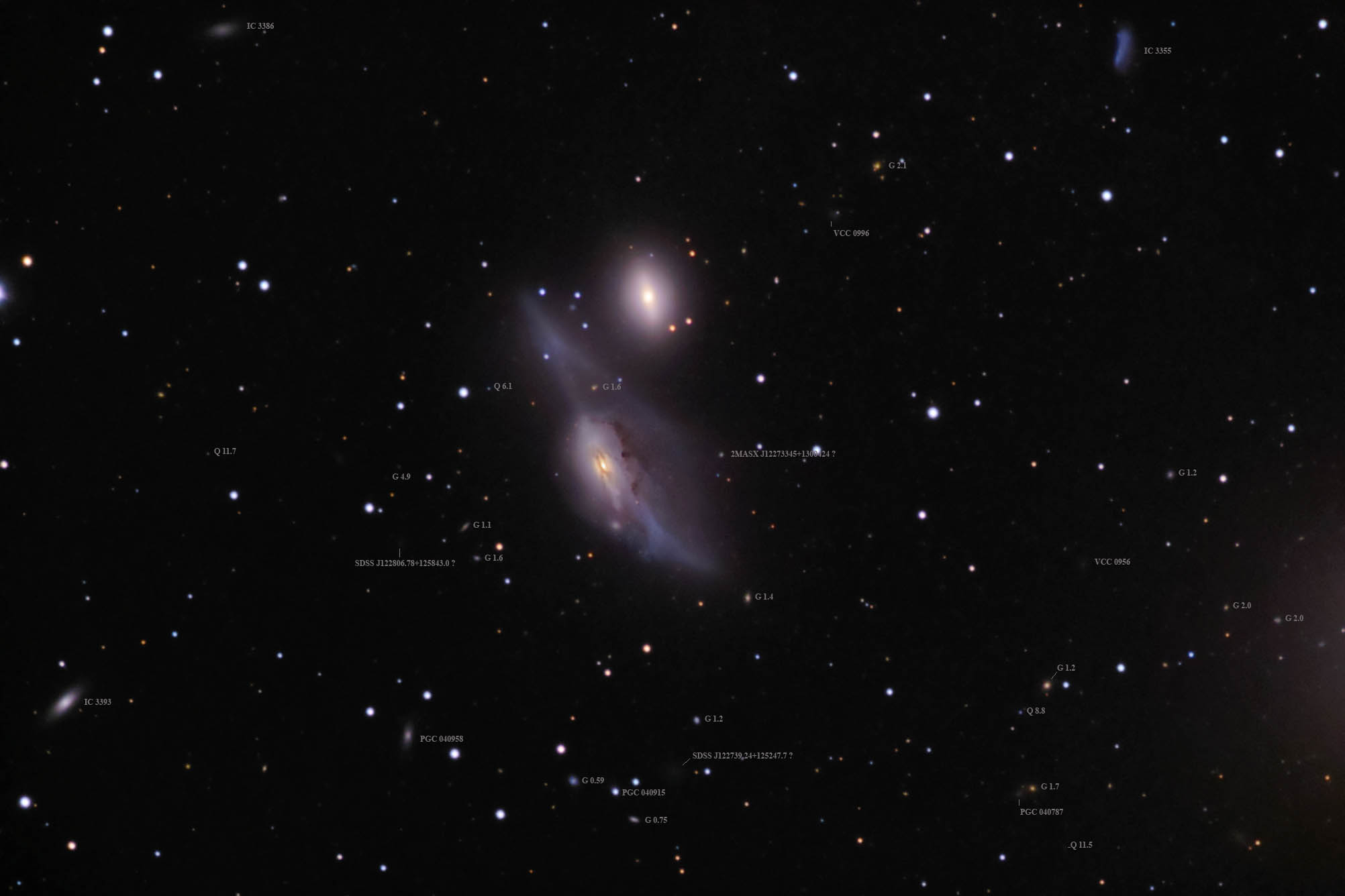 Mantrapskies.com Astronomical Image Catalog: ARP120