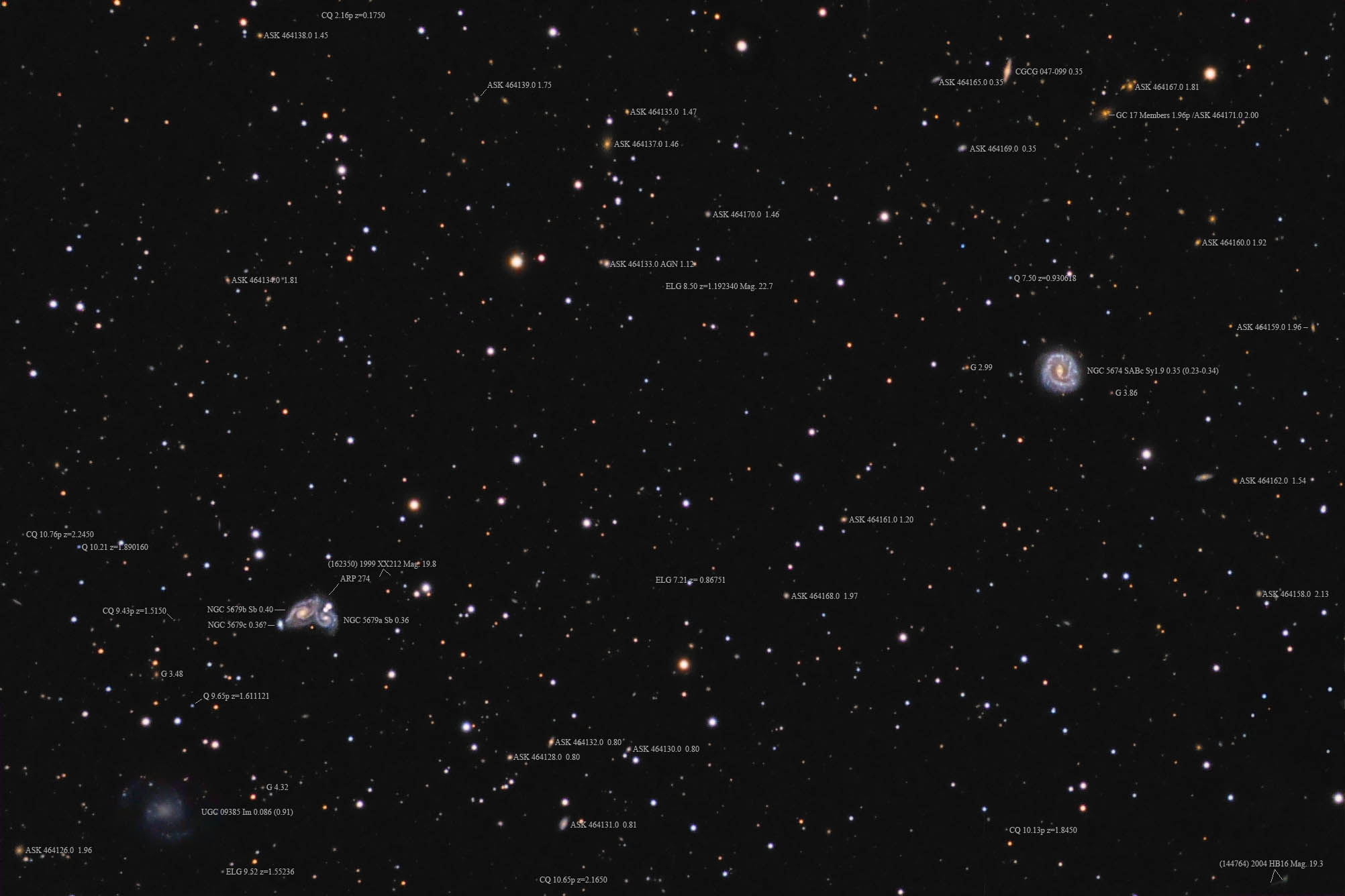 Mantrapskies.com Astronomical Image Catalog: NGC5674